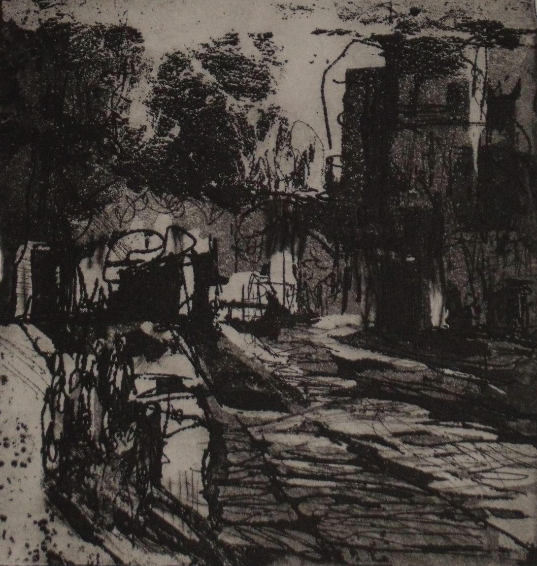Gravures – aquatinte et eau-forte – Sylvie Coupé Thouron